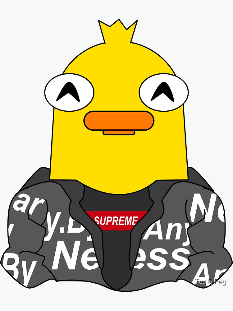 "Ducky Drip" Sticker for Sale by TesElectric | Redbubble