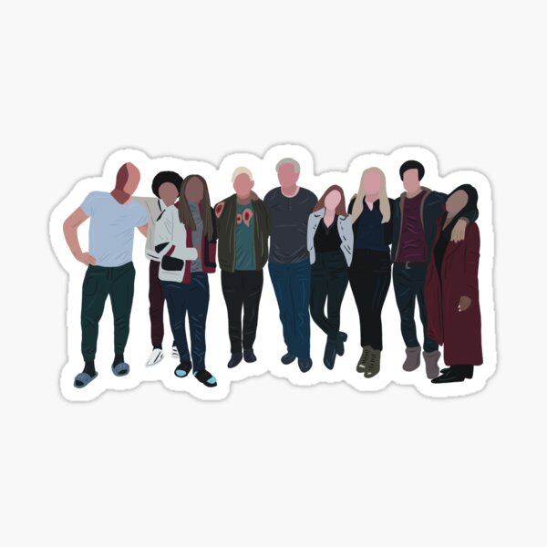 "Legacies cast #1" Sticker for Sale by Rosadarose | Redbubble