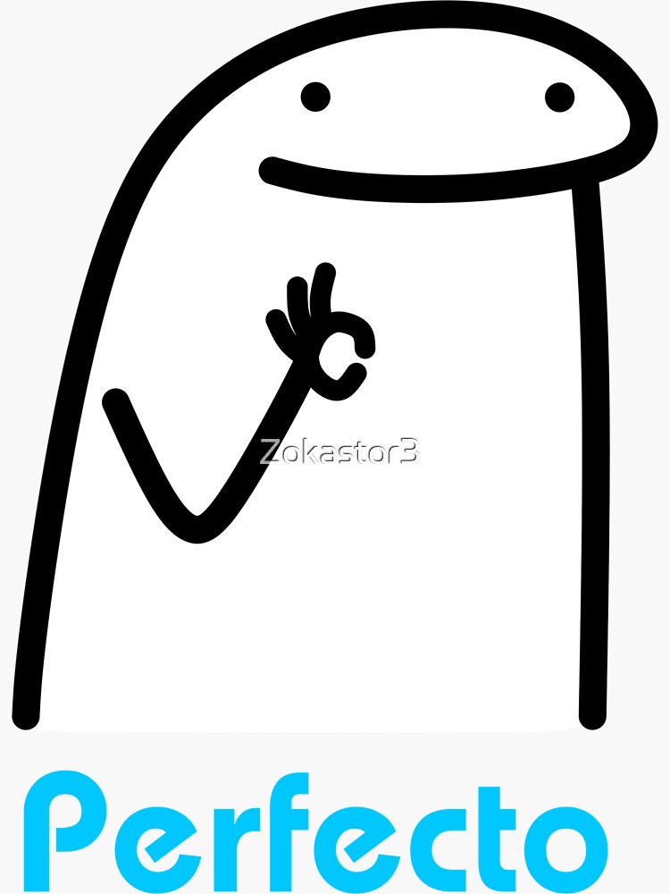 "Meme perfecto " Sticker for Sale by Zokastor3 | Redbubble