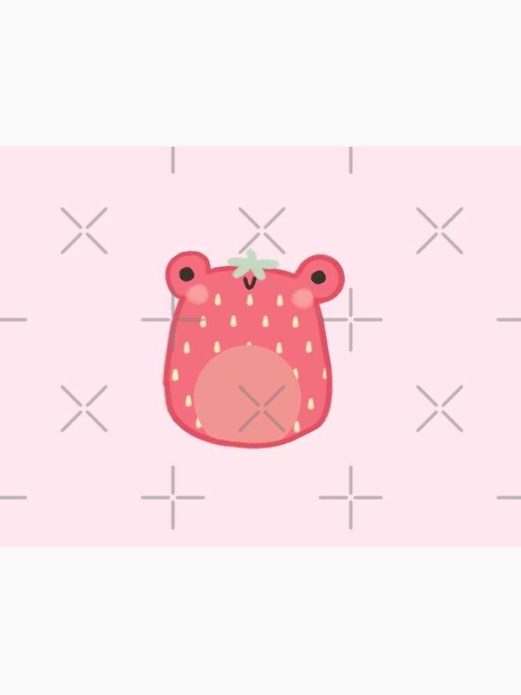 "strawberry frog" Poster for Sale by cowgirlcc | Redbubble