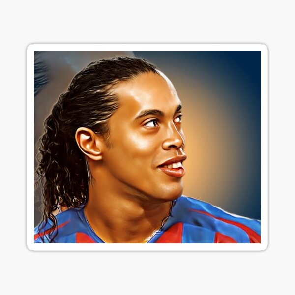"Barcelona Legends Ronaldinho Gaucho" Sticker for Sale by ...