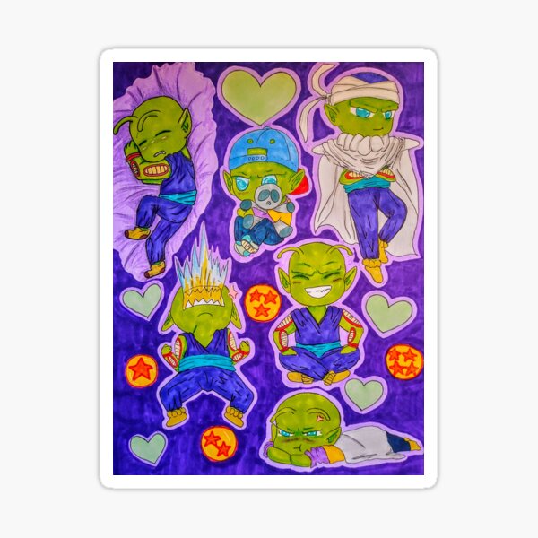 "Chibi Piccolo" Sticker for Sale by CheySmith13 | Redbubble