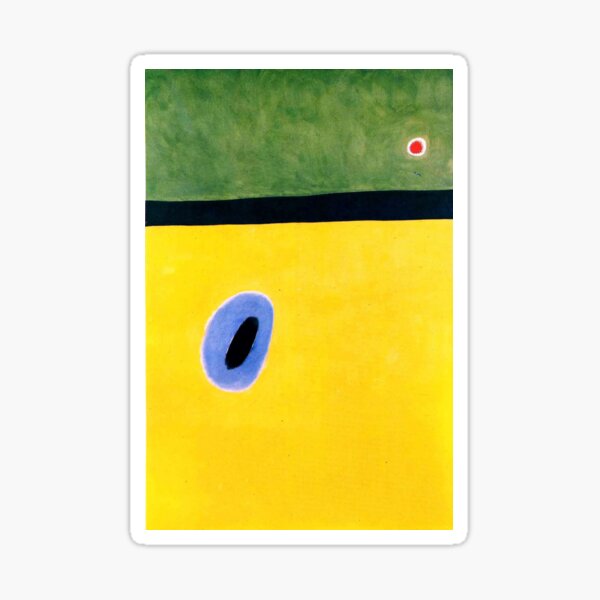 "joan miro" Sticker for Sale by itsmeart | Redbubble