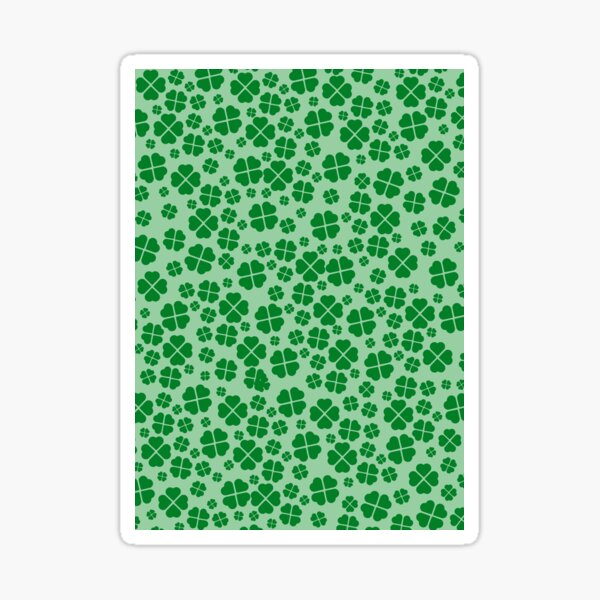 "clover" Sticker for Sale by PurpleRange | Redbubble