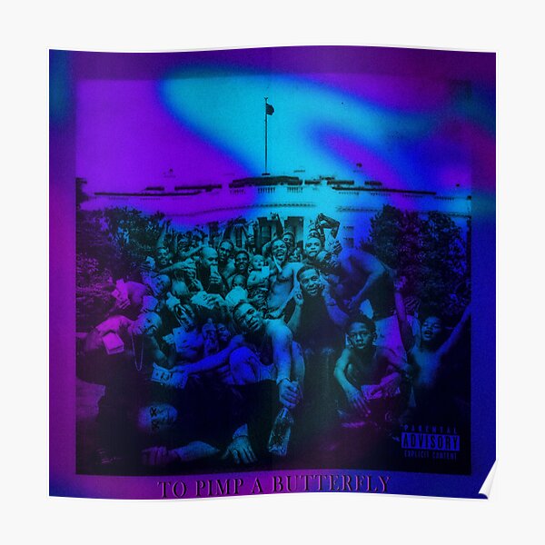 "Kendrick Lamar TPAB art " Poster for Sale by greasywaffle | Redbubble
