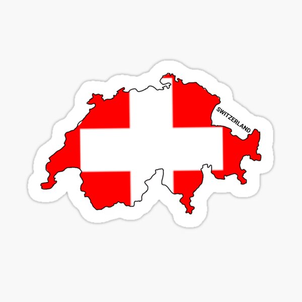 "Switzerland " Sticker by canadiangeese | Redbubble