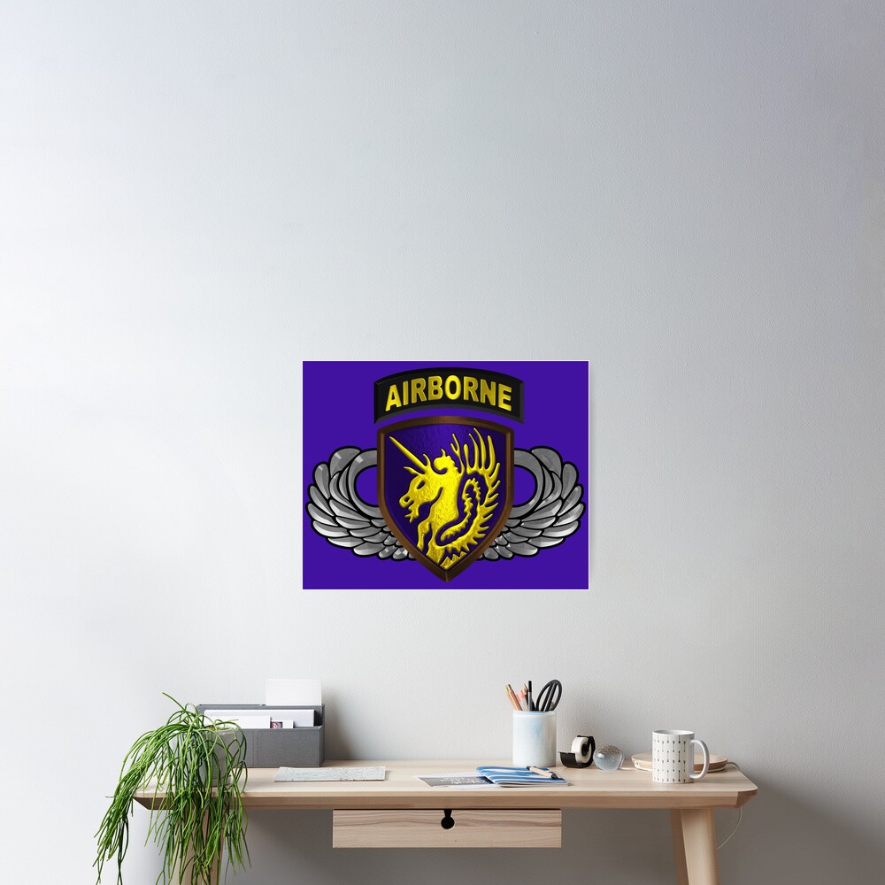 "13th AIRBORNE DIVISION " Poster for Sale by SoldierAlways | Redbubble