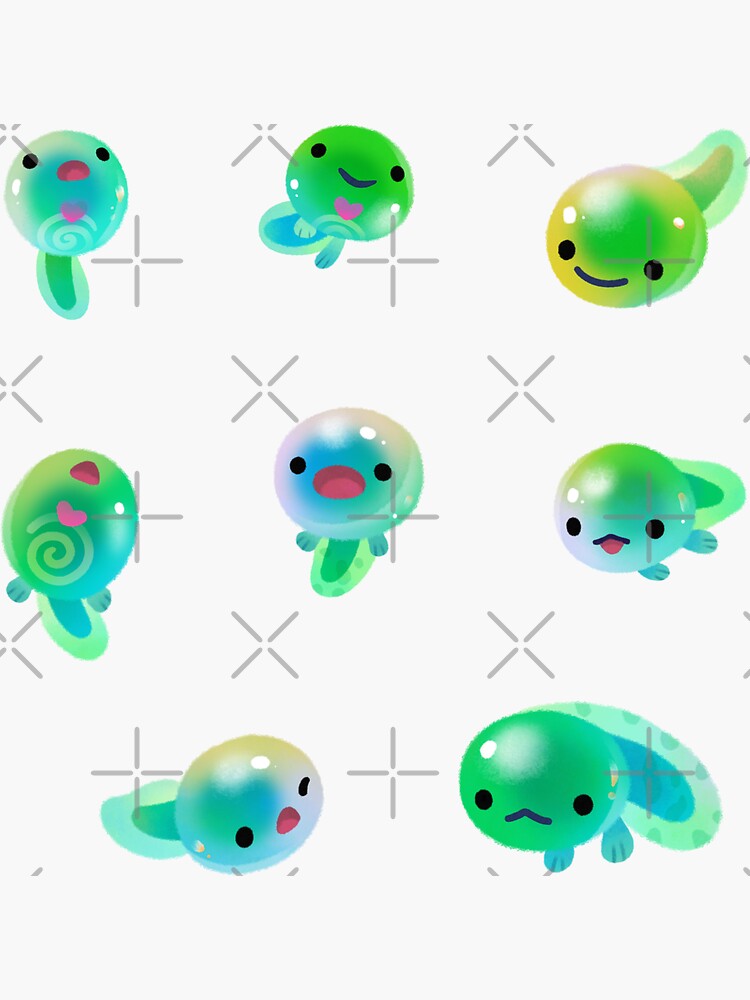 "Candy tadpole" Sticker for Sale by pikaole | Redbubble