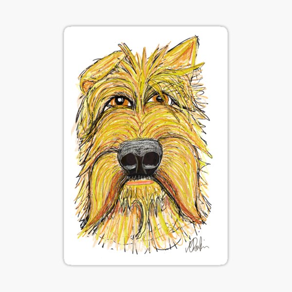 "Nella dog" Sticker for Sale by TheOPArtist | Redbubble