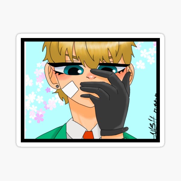 "Blushing loid " Sticker for Sale by TheFurry1 | Redbubble