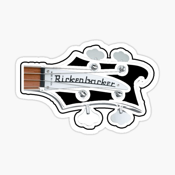 "rickenbacker guitar " Sticker for Sale by Power28202 | Redbubble