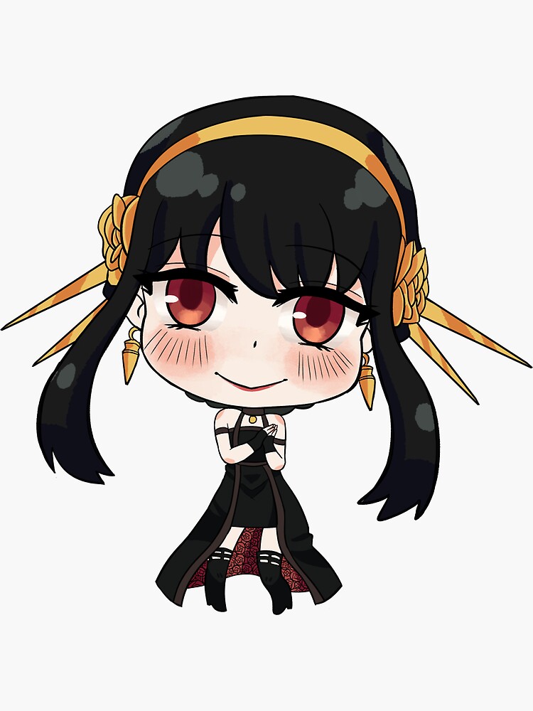 "SPY X FAMILY Yor Forger Chibi" Sticker for Sale by AnimeAndNoodles ...