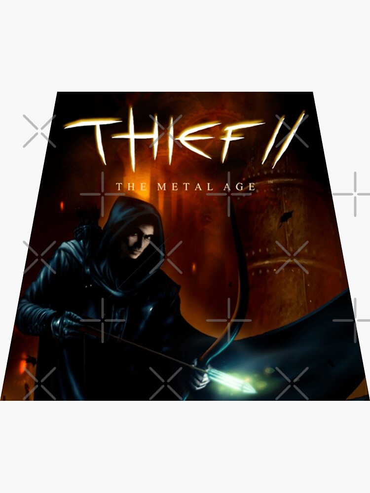 "Thief II The Metal Age | Box Art (Trapezoid) 2000" Sticker for Sale by ...