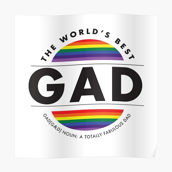 Gad Posters | Redbubble