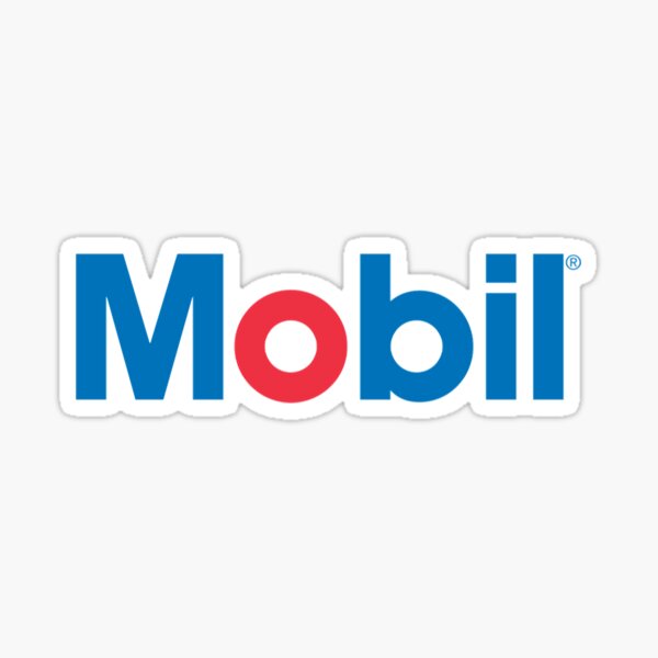 "Mobilss oil" Sticker for Sale by LanceAlvarez74 | Redbubble
