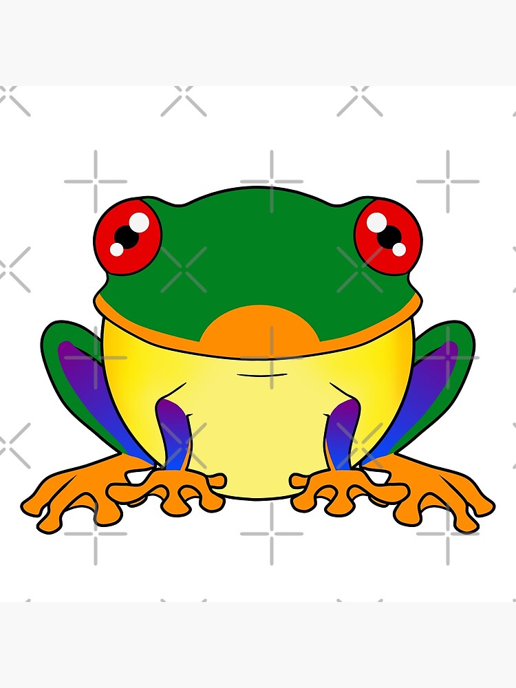 "Pride Frog" Poster for Sale by Aderpimals | Redbubble