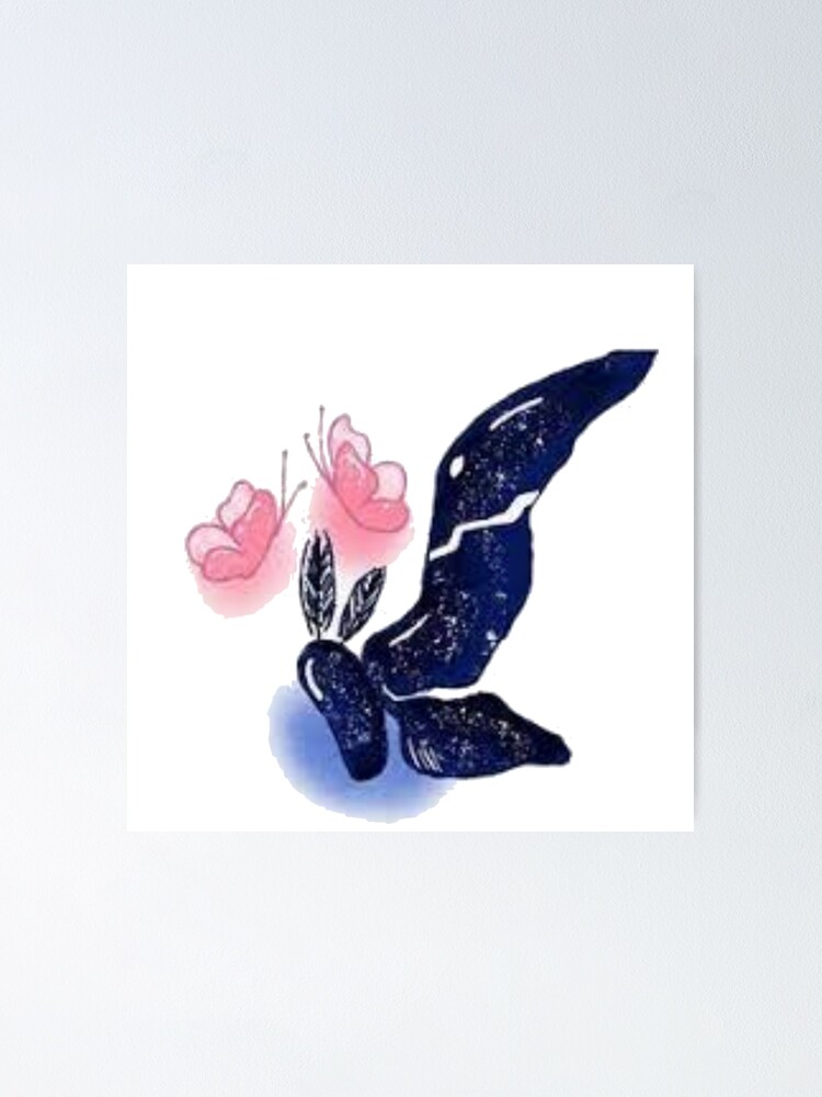 "Lore Olympus Moth and Butterfly HadesxPersephone Art" Poster for Sale ...