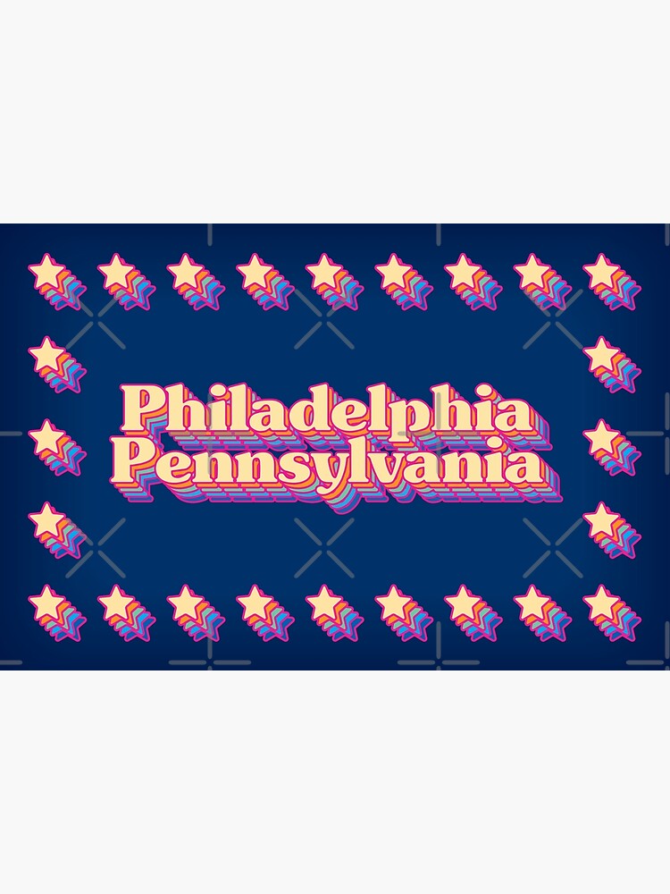 "Philadelphia Pennsylvania city sign" Poster for Sale by ocristianart ...