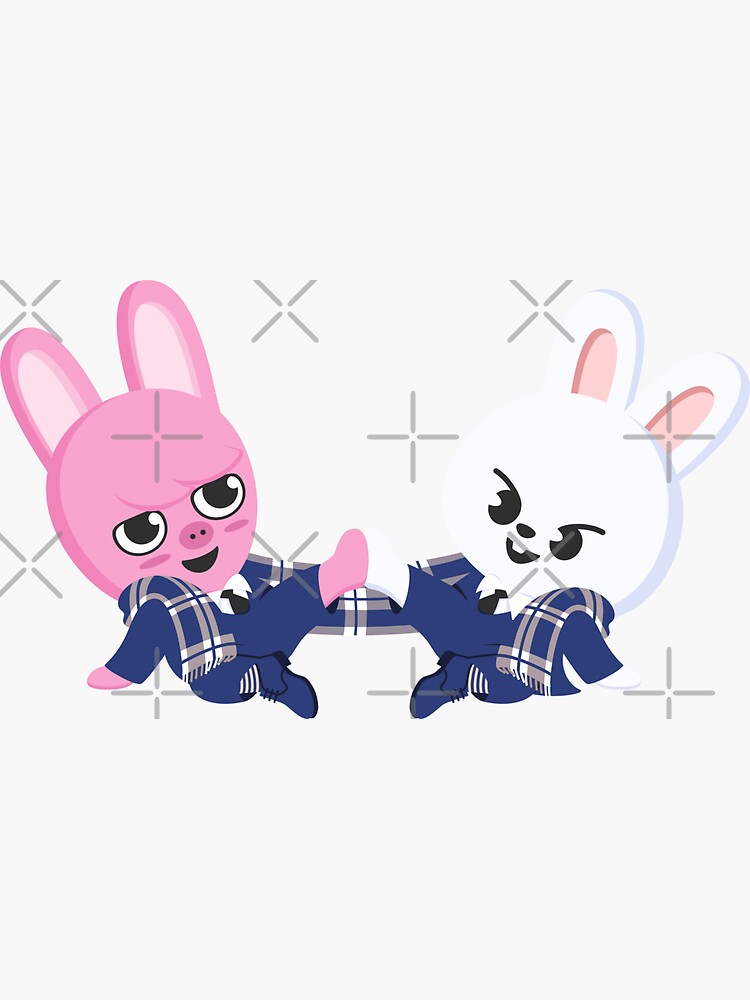 "Stray Kids Lee Know Leebit Changbin Dwaekki" Sticker for Sale by ...