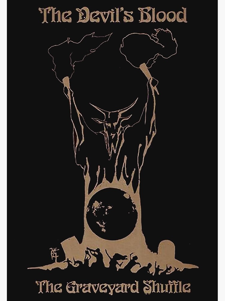 "Devils blood best - logo" Poster for Sale by bbrashierjw | Redbubble