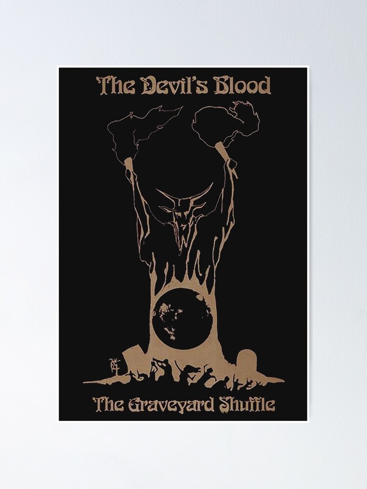 "Devils blood best - logo" Poster for Sale by bbrashierjw | Redbubble