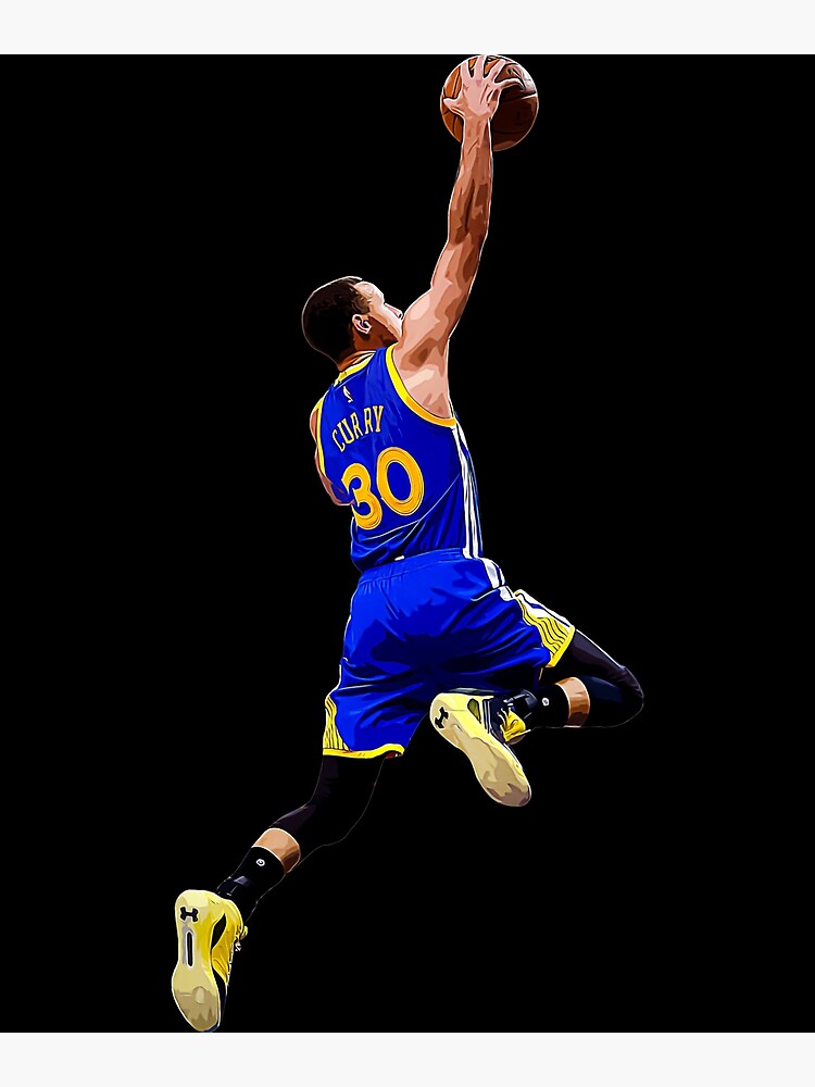 "Stephen Curry CHEF DUNK" Poster for Sale by Gerright | Redbubble