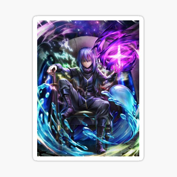"rimuru tempest" Sticker for Sale by elsiegirton | Redbubble
