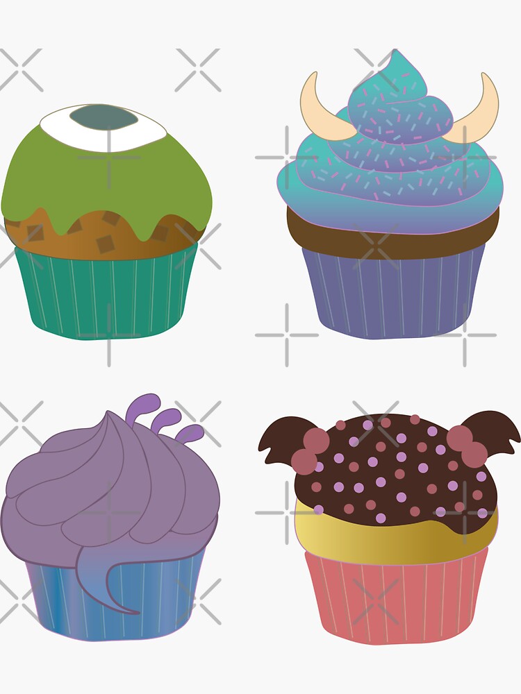 Monsters University Randall Cupcakes