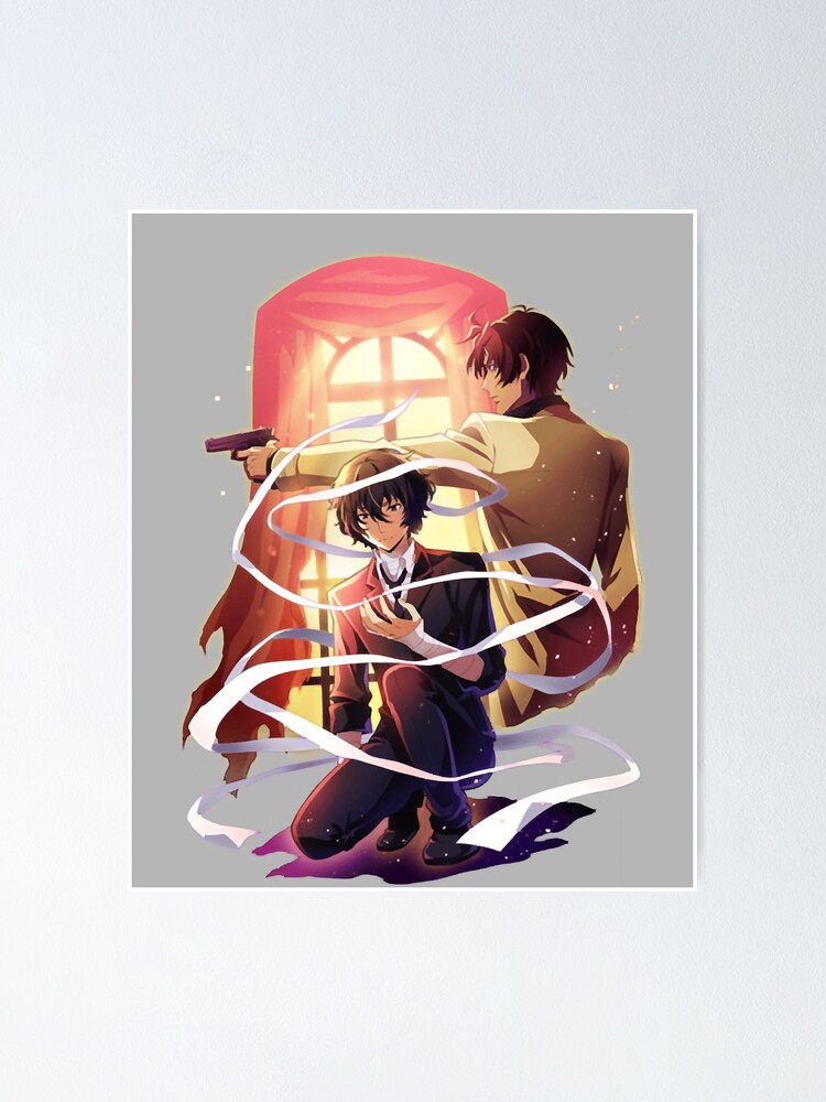 "Great Solve The Mystery Dark Dazai Mayoi Card Graphic For Fans" Poster ...