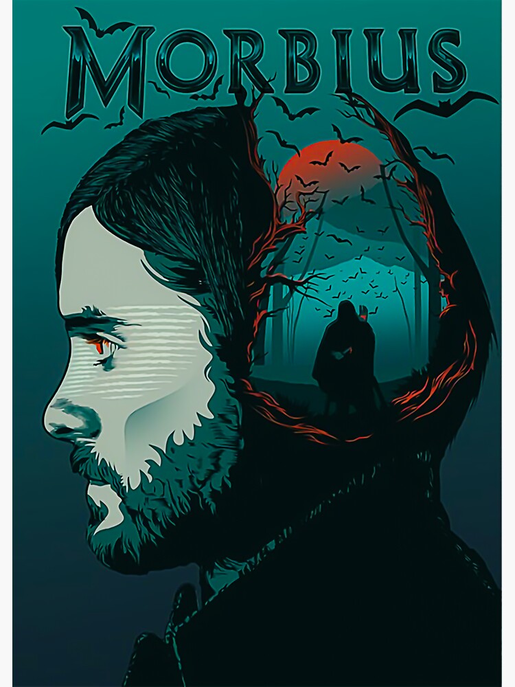 "Morbius Morbius Morbius Morbiusssss" Sticker for Sale by rdithanier ...