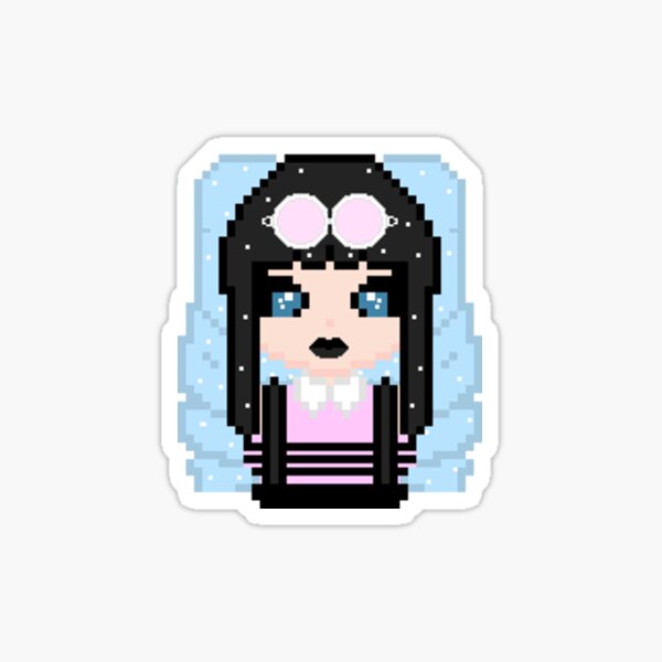 "Pastel goth pixel" Sticker for Sale by xIScarletIx | Redbubble