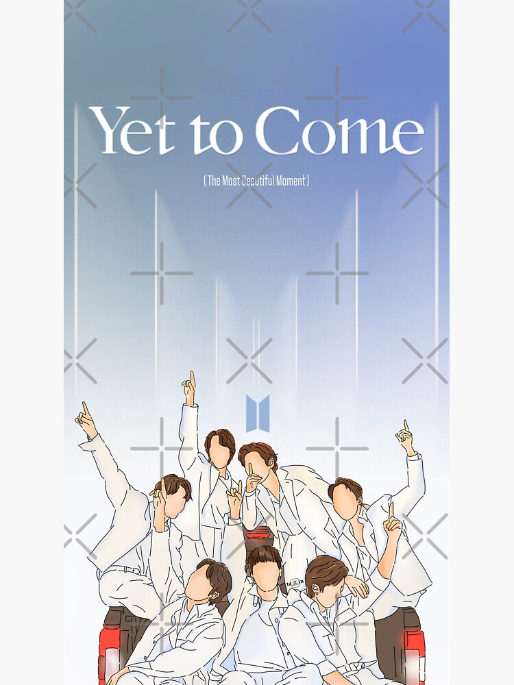 "BTS YET TO COME " Sticker for Sale by ayshatazin | Redbubble
