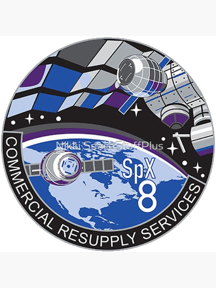 "CRS-8 NASA Logo" Poster by Spacestuffplus | Redbubble