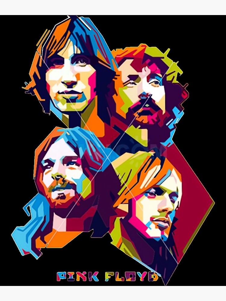 "Pink Floyd Pink face" Poster for Sale by Eshanchard | Redbubble