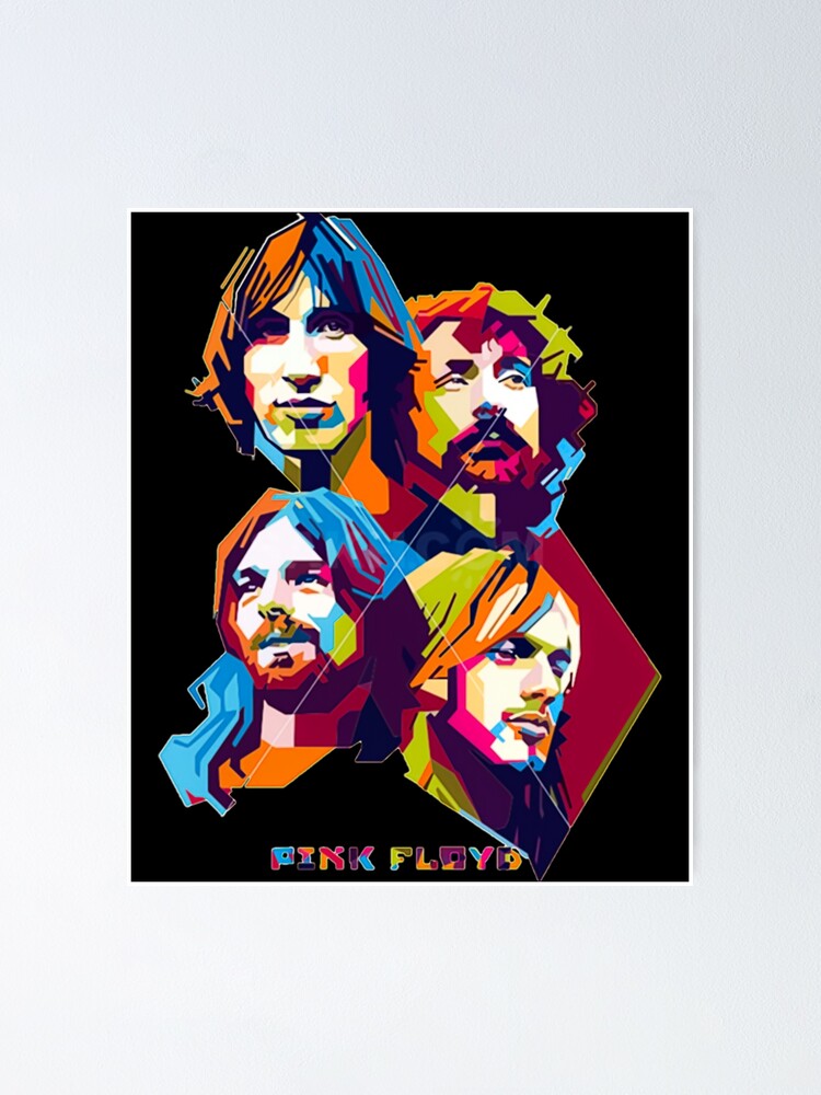 "Pink Floyd Pink face" Poster for Sale by Eshanchard | Redbubble