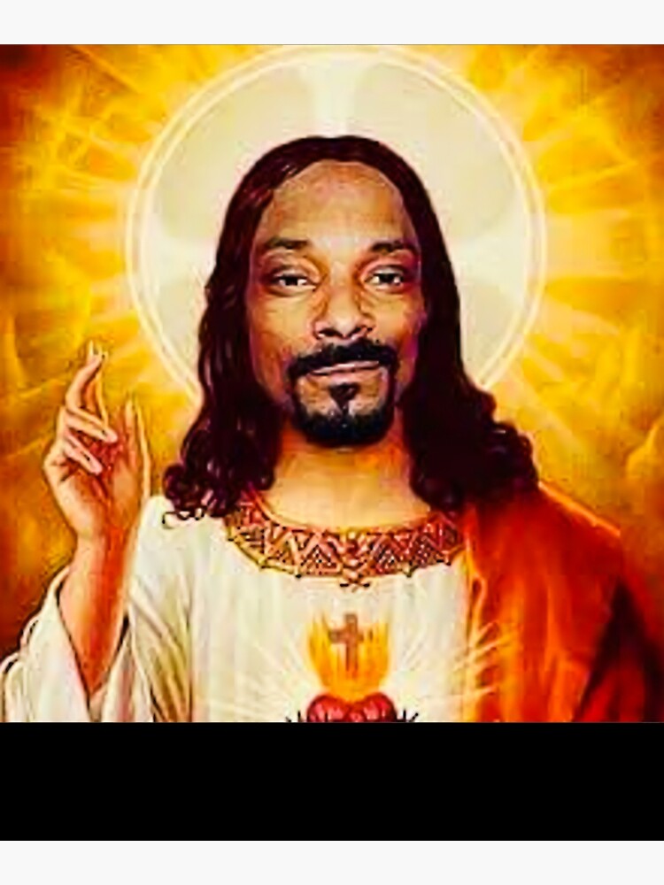 "Snoop Dogg goes jesus rap" Poster for Sale by Hortencird | Redbubble