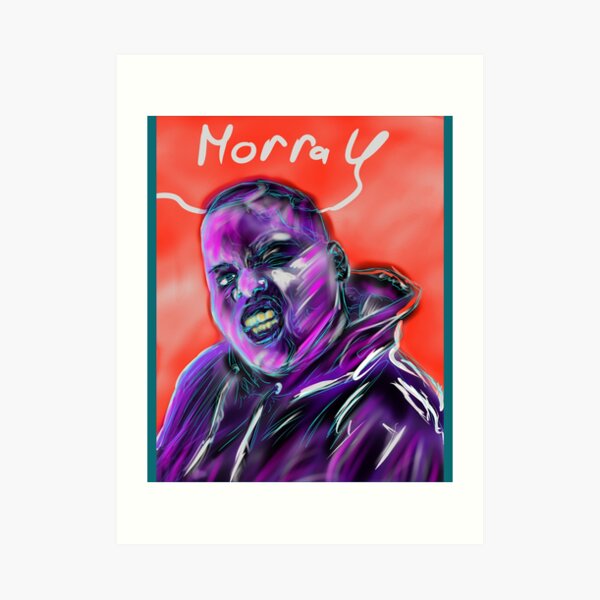 "Morray, rapper singer inspired " Art Print for Sale by EriksenAubrey ...