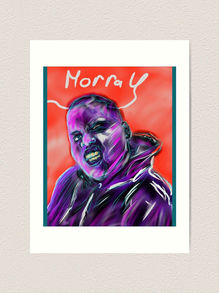 "Morray, rapper singer inspired " Art Print for Sale by EriksenAubrey ...