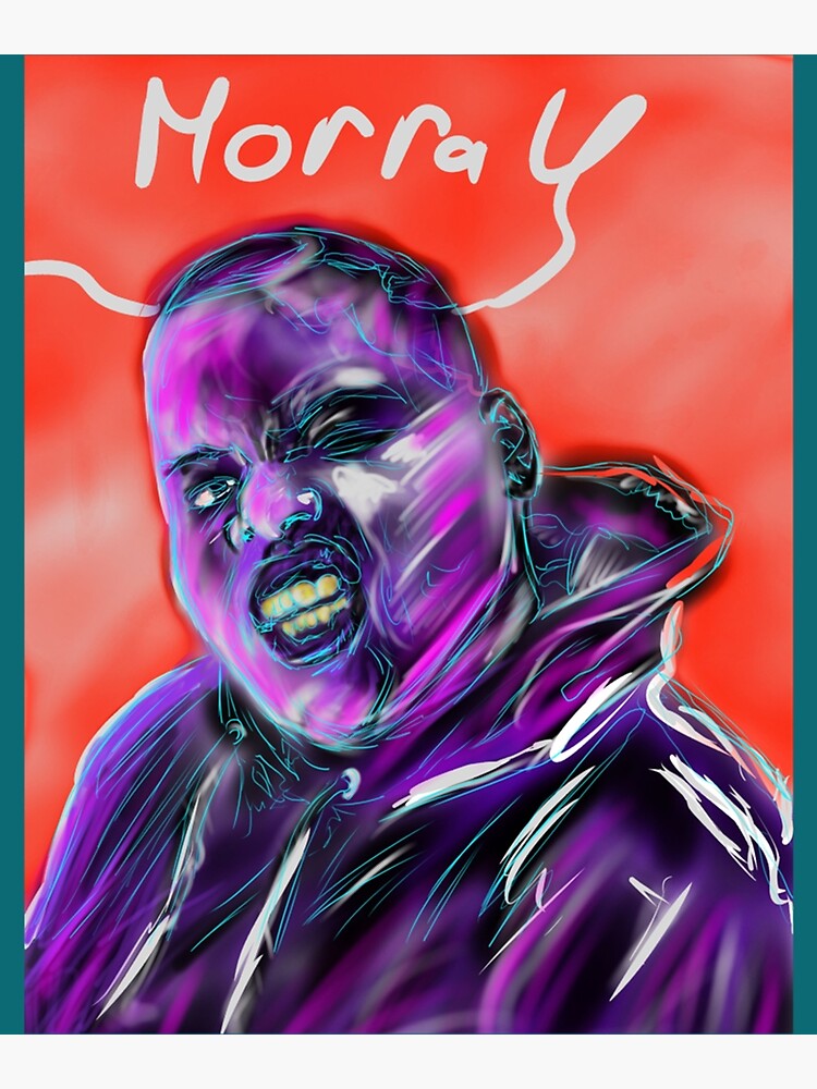 "Morray, rapper singer inspired " Art Print for Sale by EriksenAubrey ...