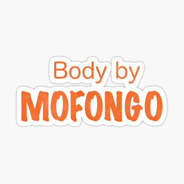 "Body by Mofongo for Plantain Lovers" Sticker for Sale by ShikitaMakes ...