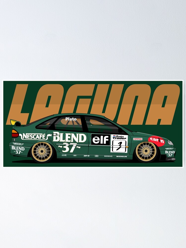 "Laguna BTCC" Poster for Sale by shketdesign | Redbubble
