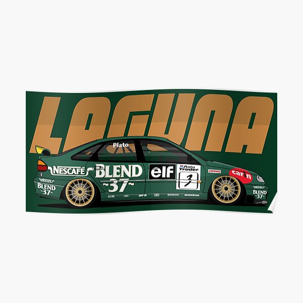 "Laguna BTCC" Poster for Sale by shketdesign | Redbubble