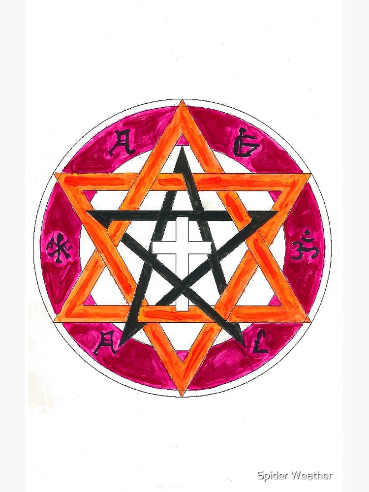 "Agla" Poster by firelotus7 | Redbubble