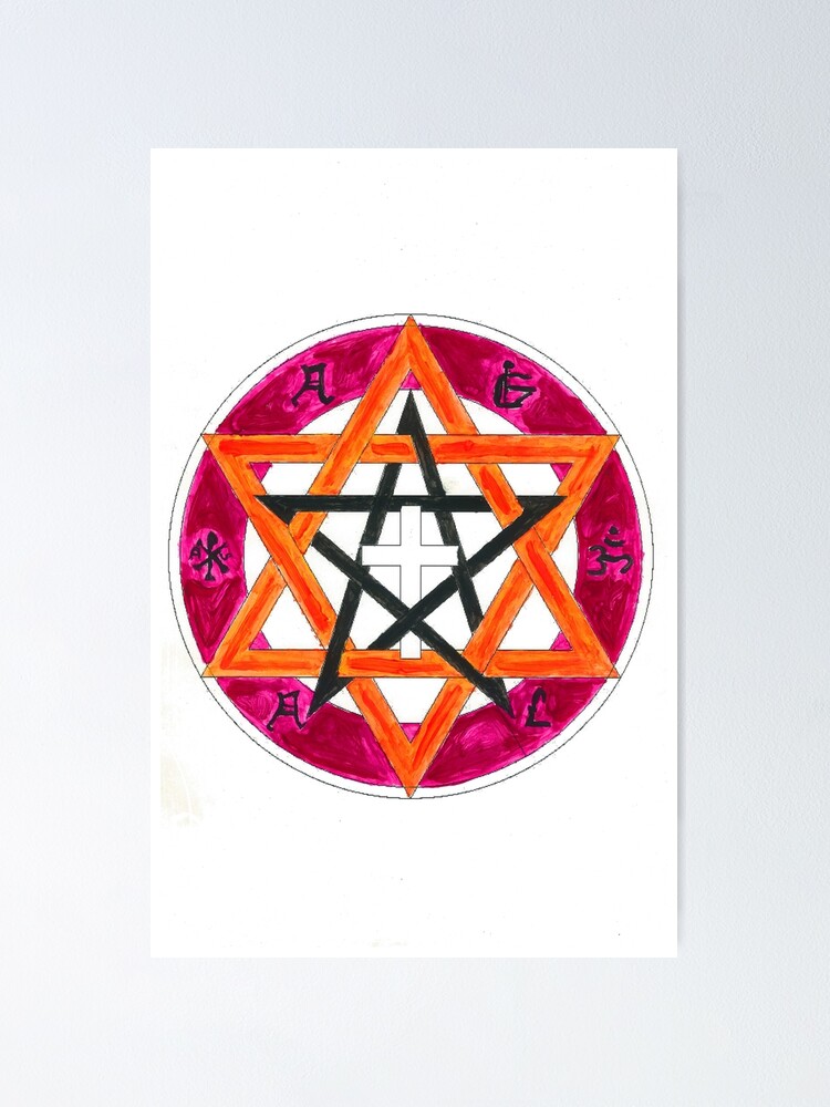 "Agla" Poster by firelotus7 | Redbubble