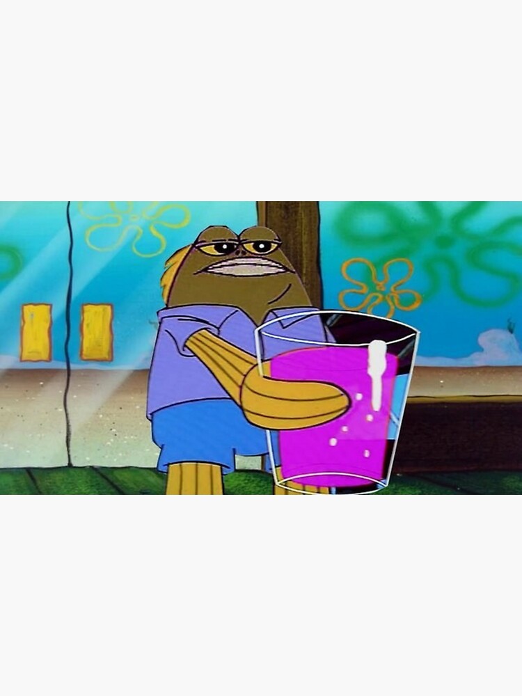 "Spongebob lean" Sticker by frickredbubble | Redbubble