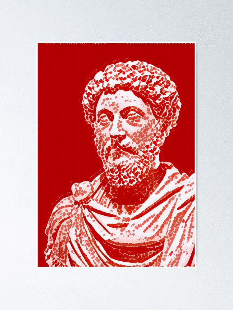 "Marcus Aurelius Artwork " Poster for Sale by Suyogsonar25 | Redbubble