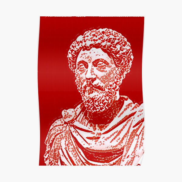 "Marcus Aurelius Artwork " Poster for Sale by Suyogsonar25 | Redbubble