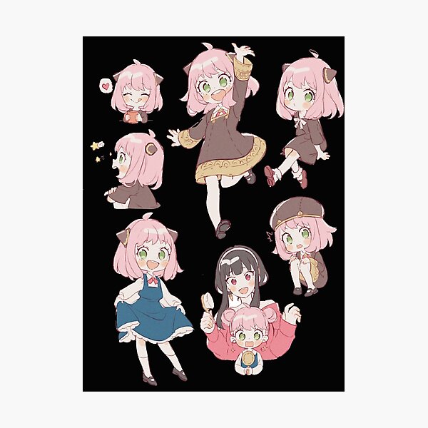 "Aging Process ! Cute Anime Girl, Art!" Photographic Print for Sale by ...