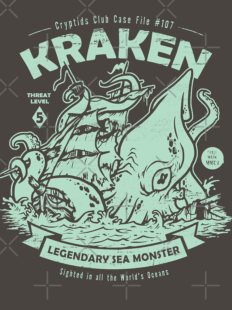 "Great Model Kraken Cryptids Club Awesome For Movie Fan" Classic T ...