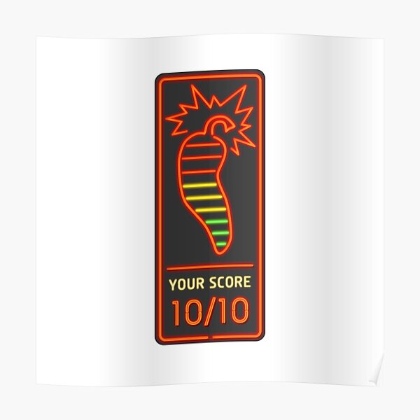 "HOT ONES-LOGO" Poster for Sale by ValieKautz421 | Redbubble